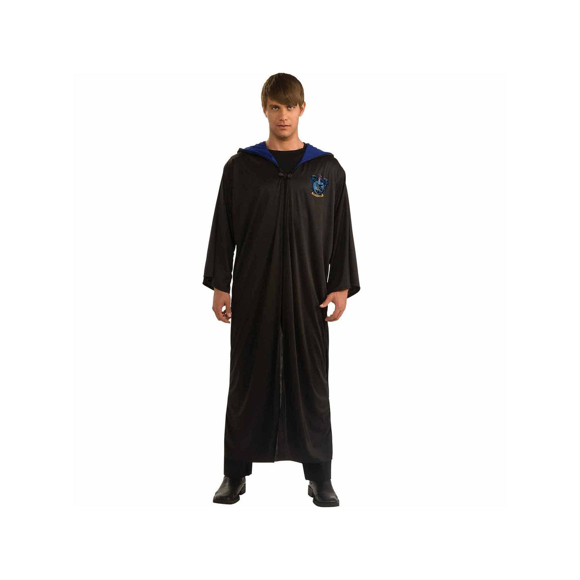 Harry Potter Adult Ravenclaw Robe, Black, Standard Costume - The Party ...
